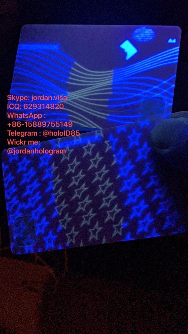 USA WA DC ID blank card with UV - HK0156 - OEM (China Manufacturer ...