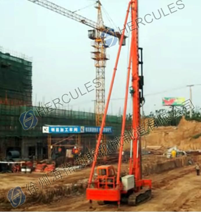 Crawler Diesel Hammer Pile Driver - DCB series - HAIGELISI (China ...