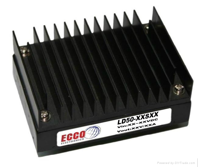 PCB mount 50W 75W DC/DC converter - LD75-12S24B - ECCOELEC (China ...