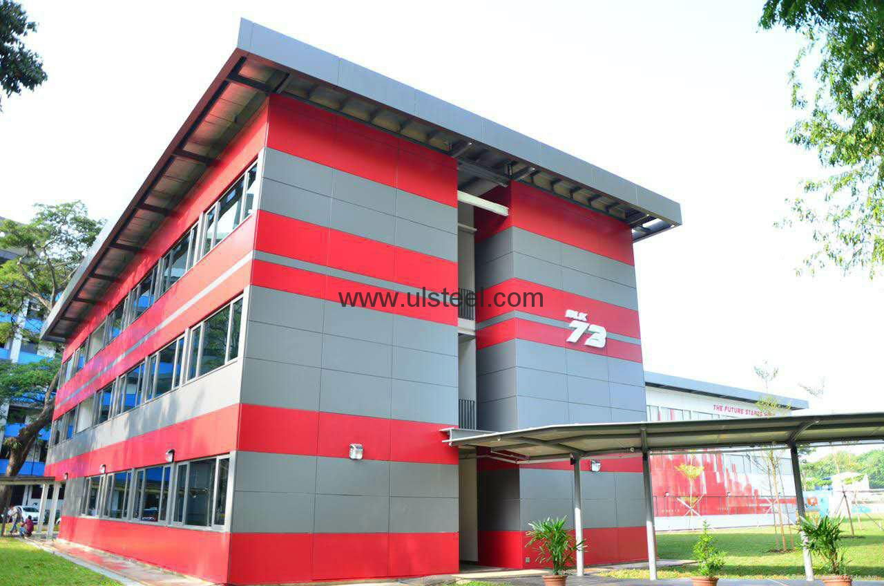 Singapore Structural Steel Frame Building - HSY-D3 - HSY-STEEL (Hong ...