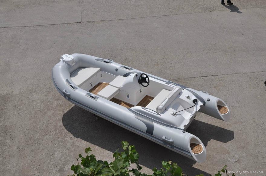 Liya rowing boat rigid hull inflatable boat seaworthy inflatable boat ...