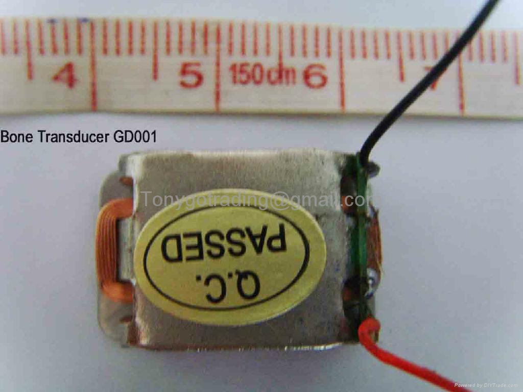 GD001 bone conduction transducer (China Manufacturer) - Integrated ...