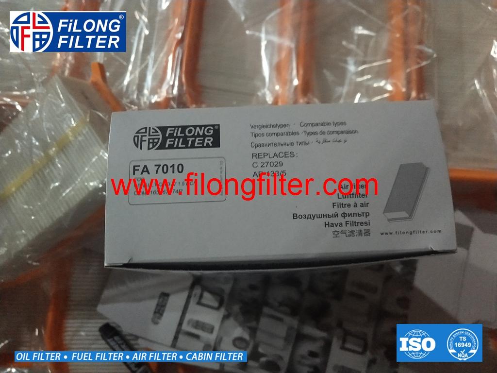 FILONG Manufactory For RENAULT Air Filter FA-7010 165467674R 16546 ...