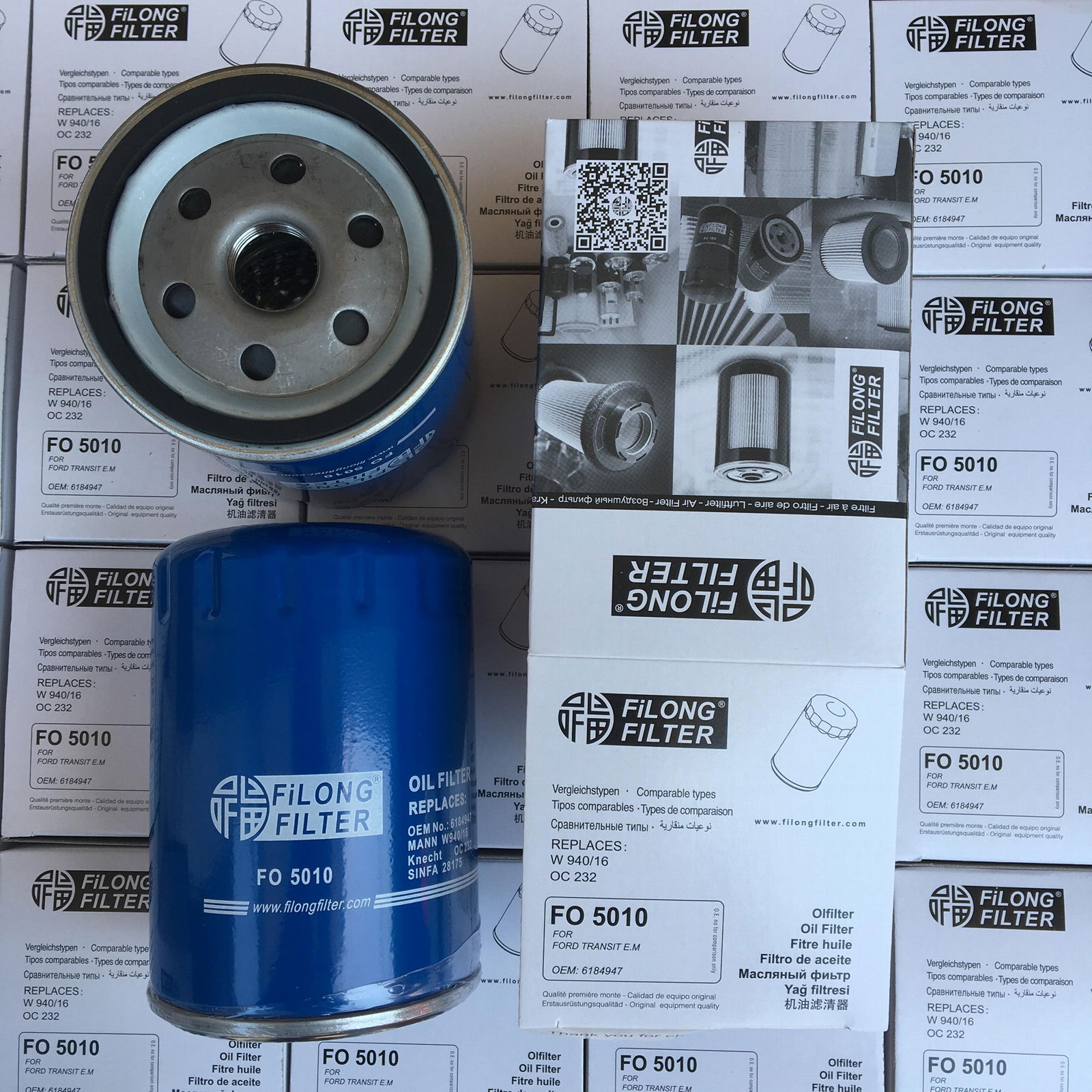 W940/62 504006145 8093784 FILONG Filter FO-5003 FOR FIAT and FO-5010