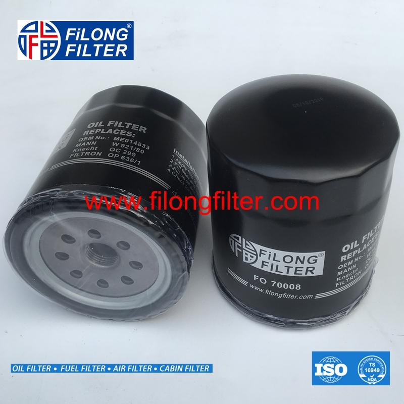 FILONG FO70008 for mitsubish ME014833 ME004099 OP636/1 PH4853 H20W10