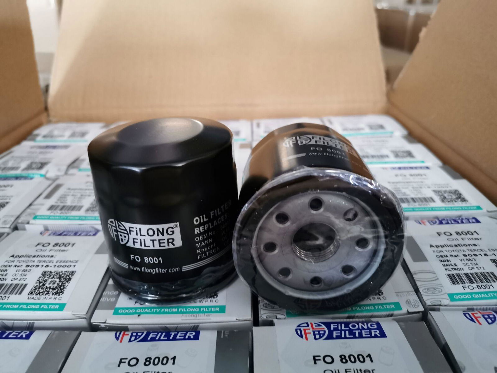 FILONG Manufactory For TOYOTA Oil filter 90915-10001 W68/3 OC216 90915 ...