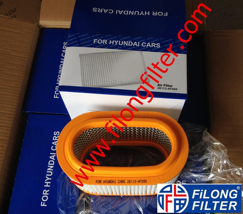 FILONG Manufactory For HYUNDAI Air filter 28113-4F000 281134F000