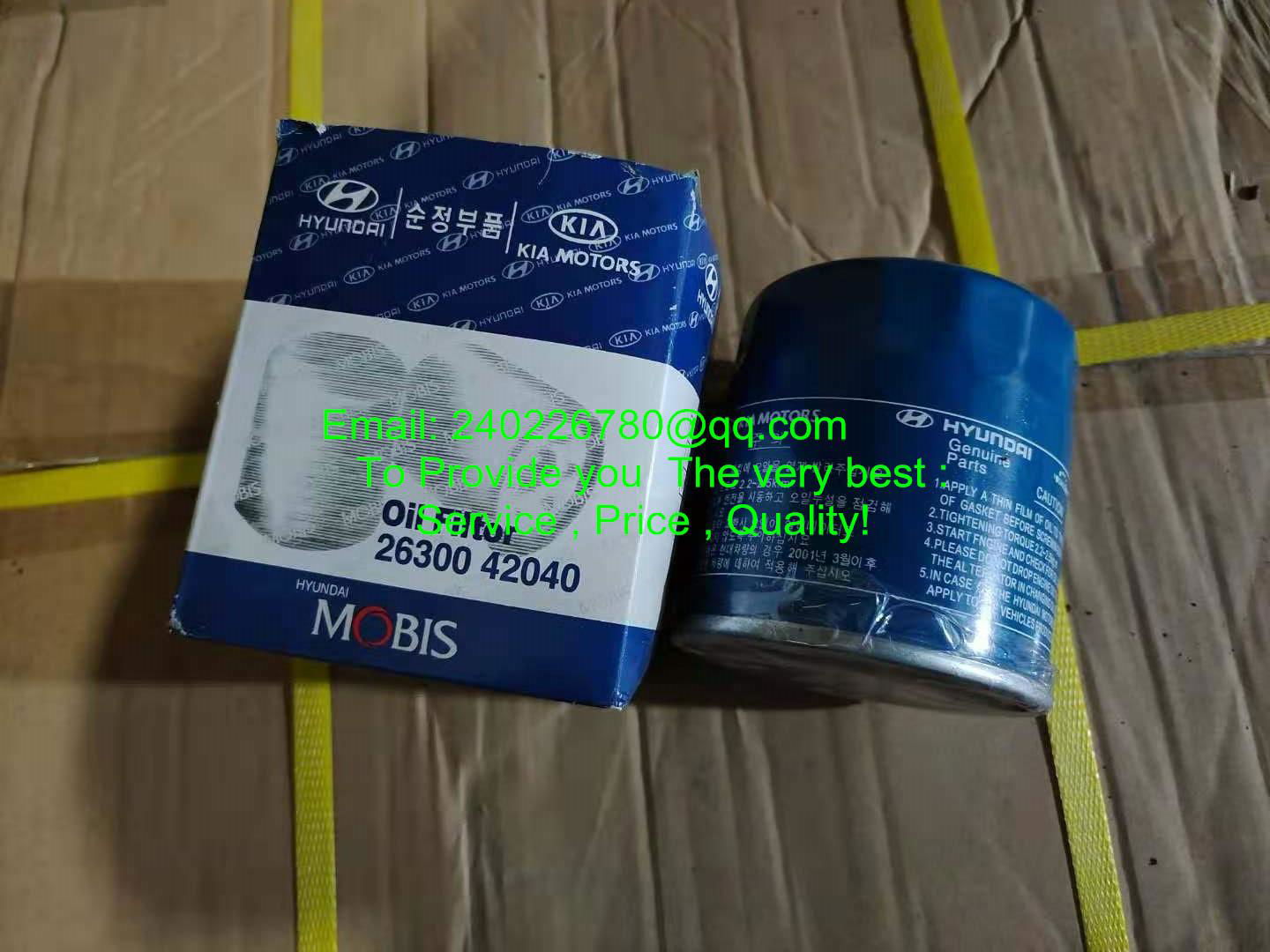 Engine For Hyundai For KIA Oil Filter 26300-42040 26300-42030