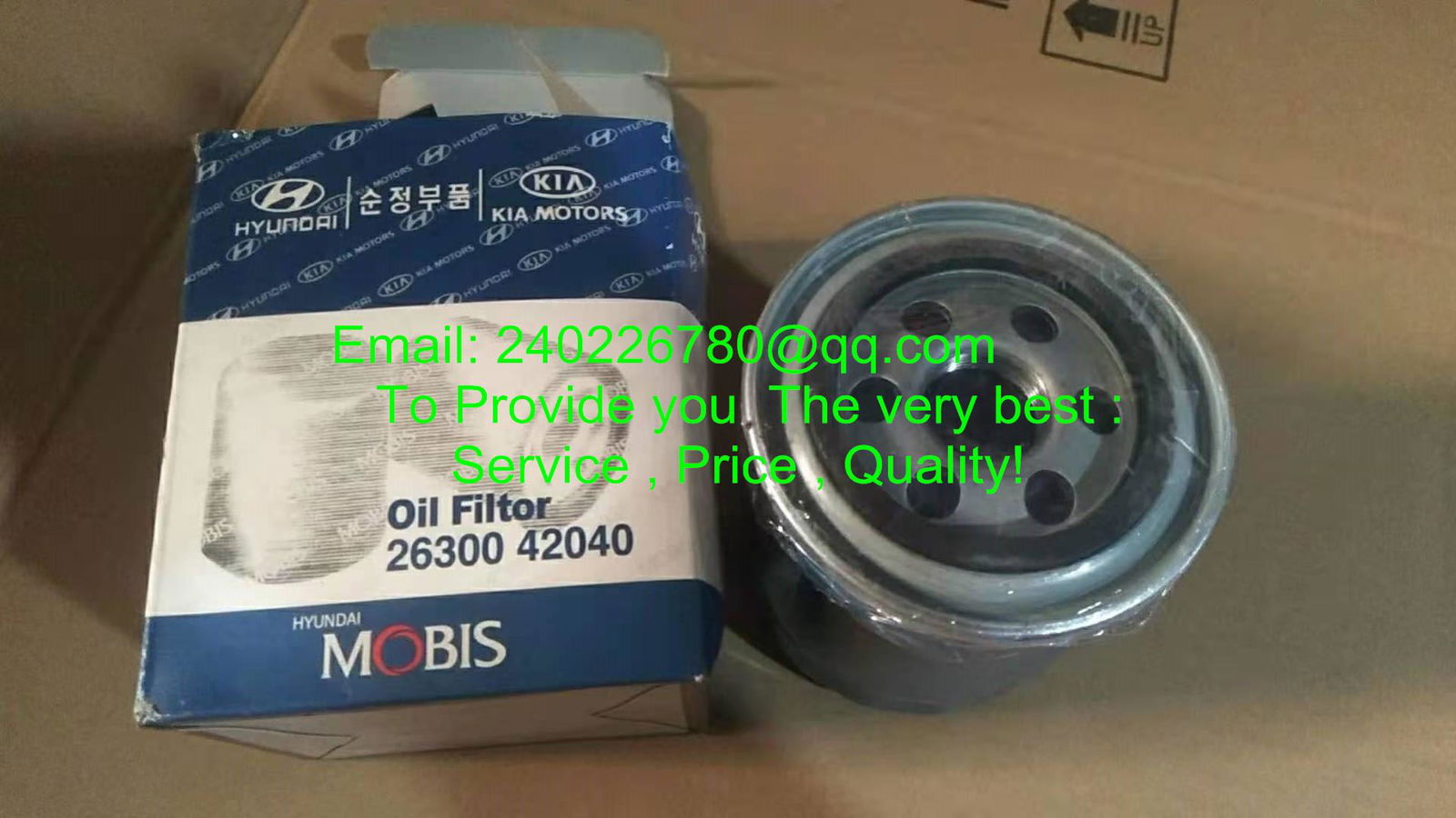 Engine For Hyundai For KIA Oil Filter 26300-42040 26300-42030