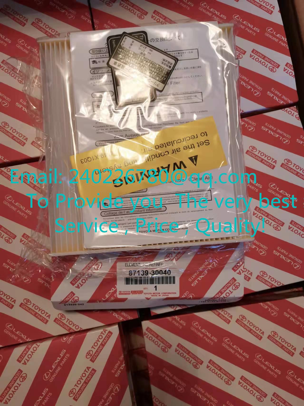 FOR TOYOTA Hilux CABIN FILTER 87139-06080 87139-30040 87139-52020