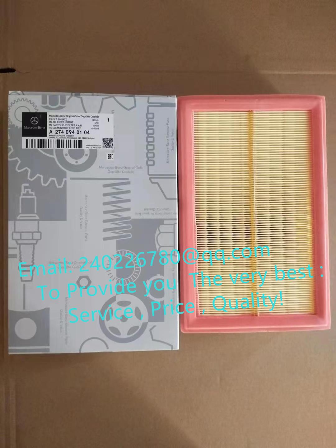 Mercedes-Benz Air Filter A2820940004 A2780940004 A2740940104 ...