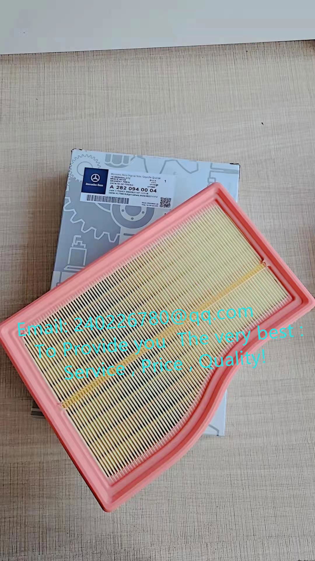 Mercedes-Benz Air Filter A2820940004 A2780940004 A2740940104