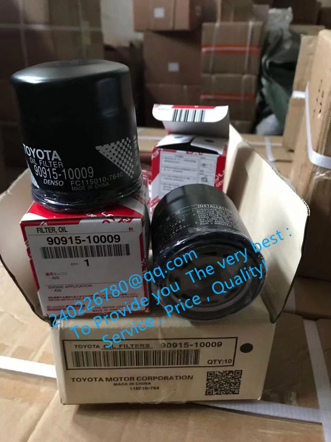 TOYOTA OIL FILTER 90915-10009 90915-YZZF2 90915-YZZJ1 90915-YZZJ3