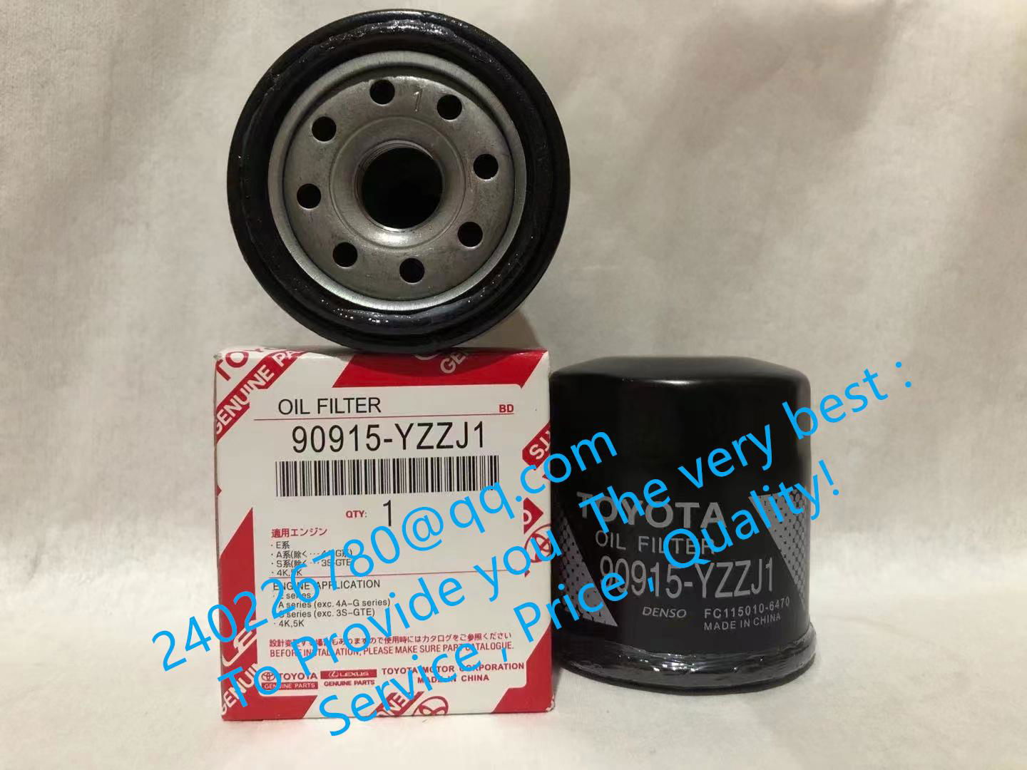 TOYOTA OIL FILTER 90915-10009 90915-YZZF2 90915-YZZJ1 90915-YZZJ3