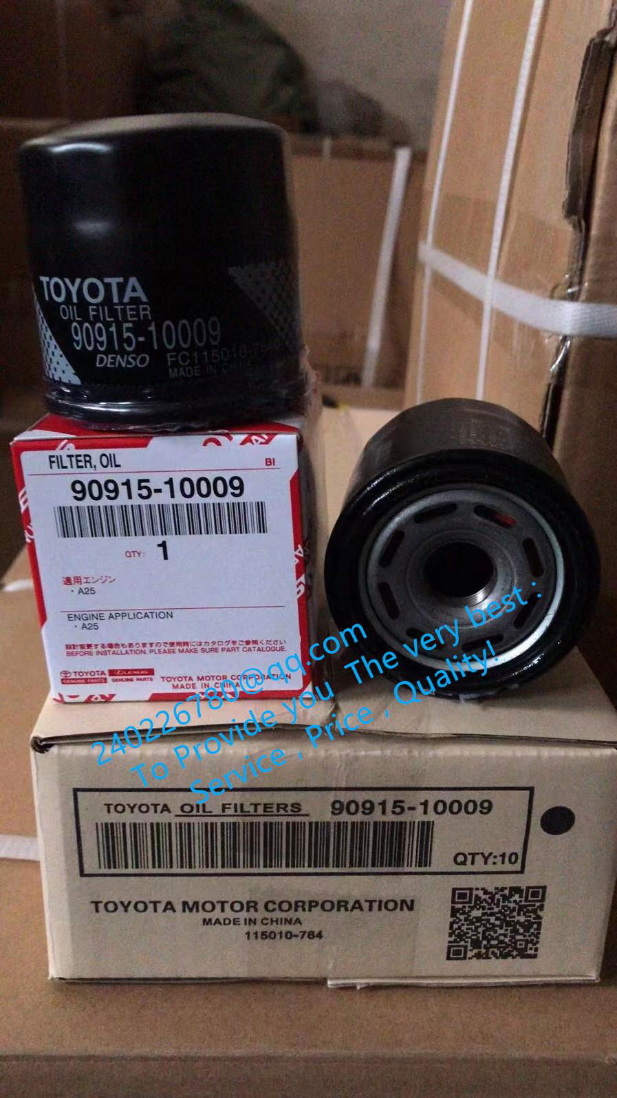 TOYOTA OIL FILTER 90915-10009 90915-YZZF2 90915-YZZJ1 90915-YZZJ3