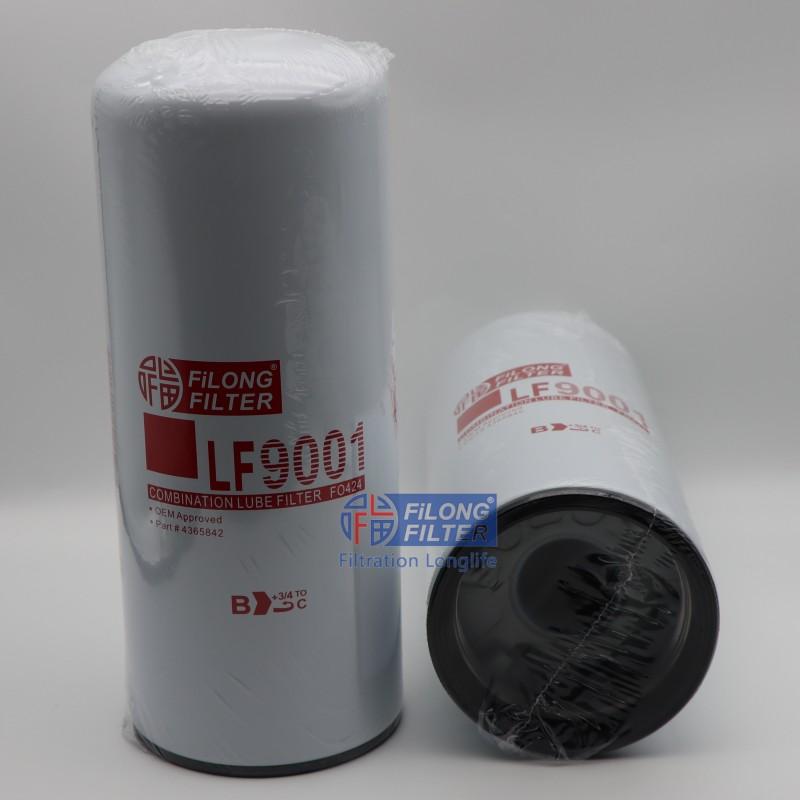 FOR FLEETGUARD OIL FILTER LF9001, WP12120, 2882674,6216-54-5110
