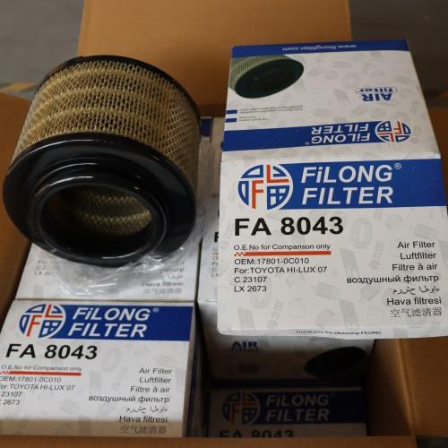 FILONG Manufactory Air filter FA-8043 17801-OC010 LX2673 C23107 AR307