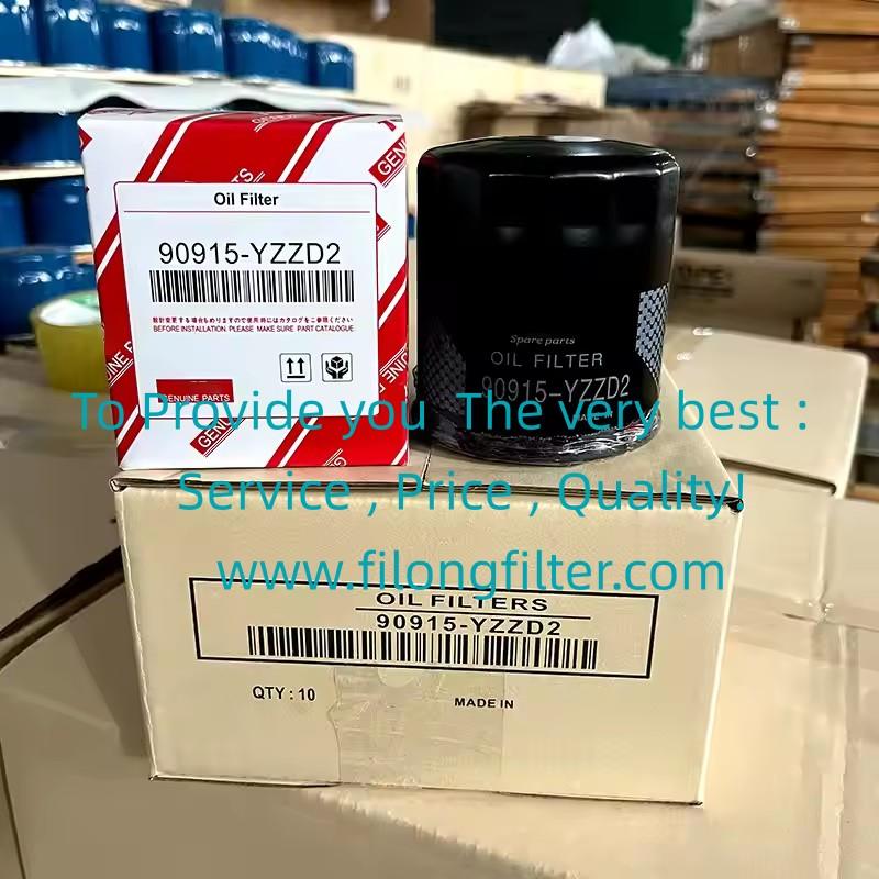 Factory Custom Oil Filter Production Line OEM 90915-YZZD2 90915-20001