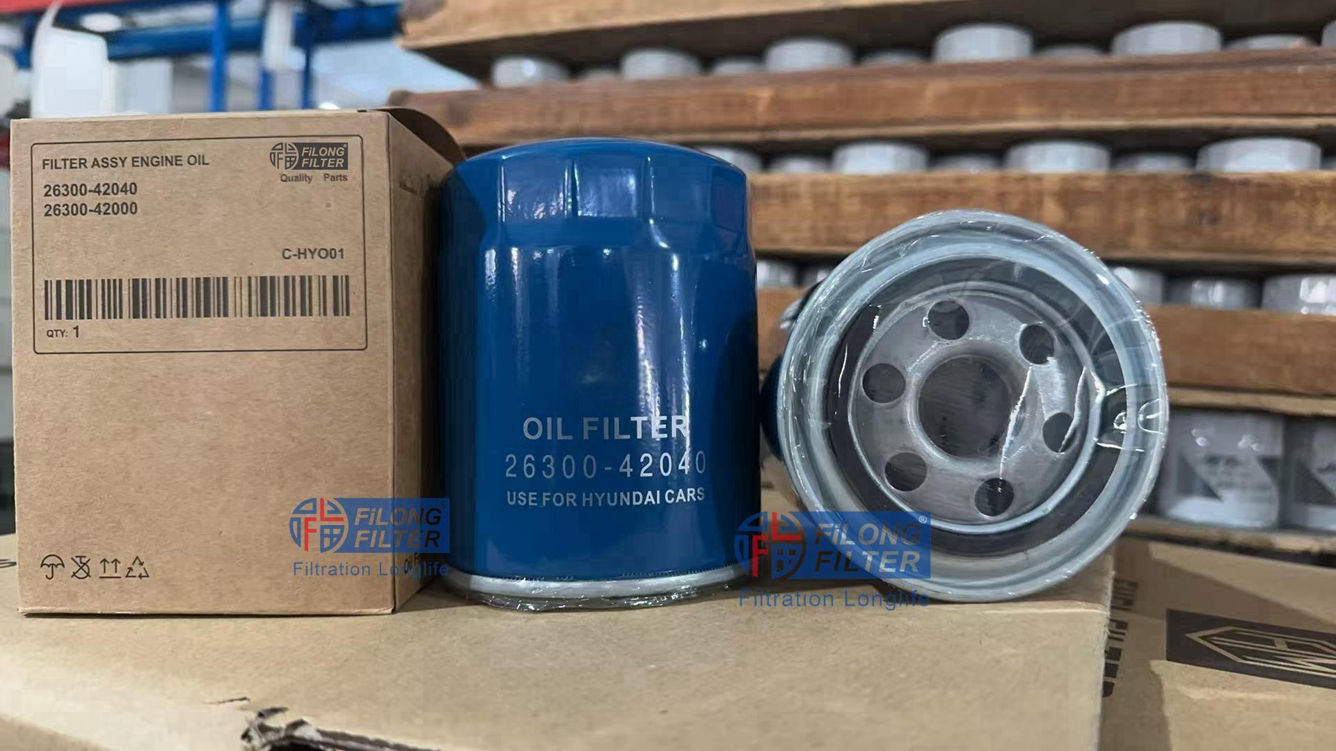 HYUNDAI/KIA OIL FILTER 26300-42040 26300-42010 26330-4A001 26330-4X000