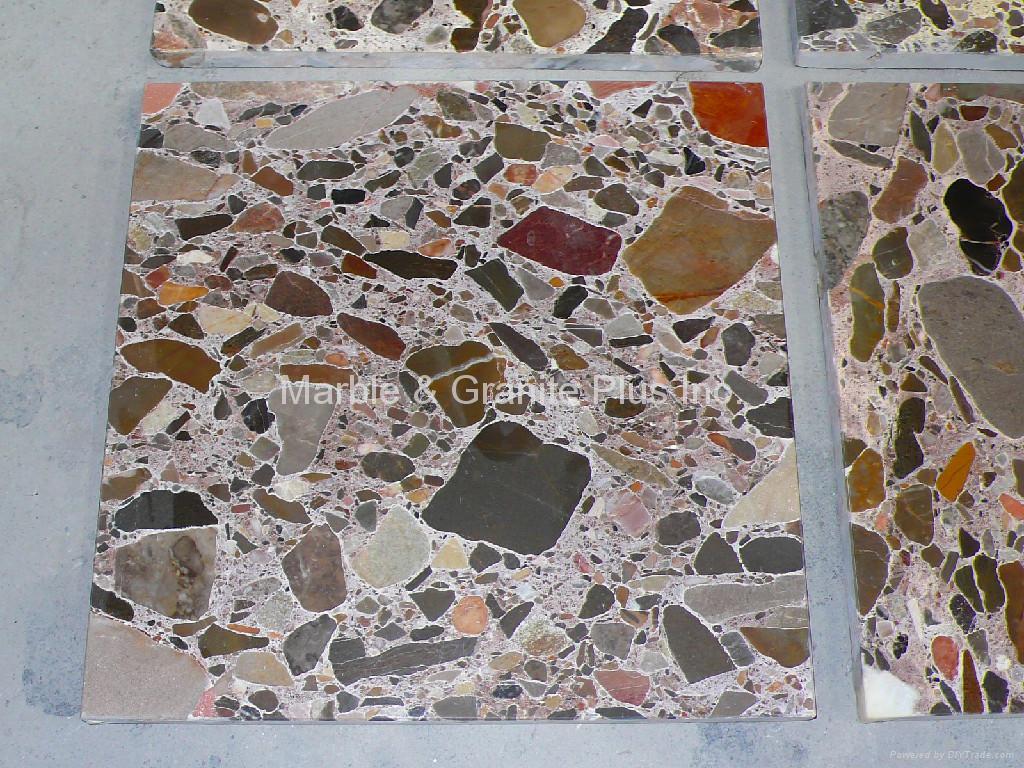 Brown Marble Conglomerate (China Manufacturer) - Marble - Slate, Marble ...