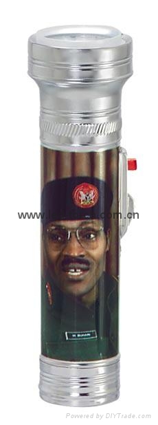 LED Metal/Steel Flashlight/Torch with Picture FT2DE1P - China