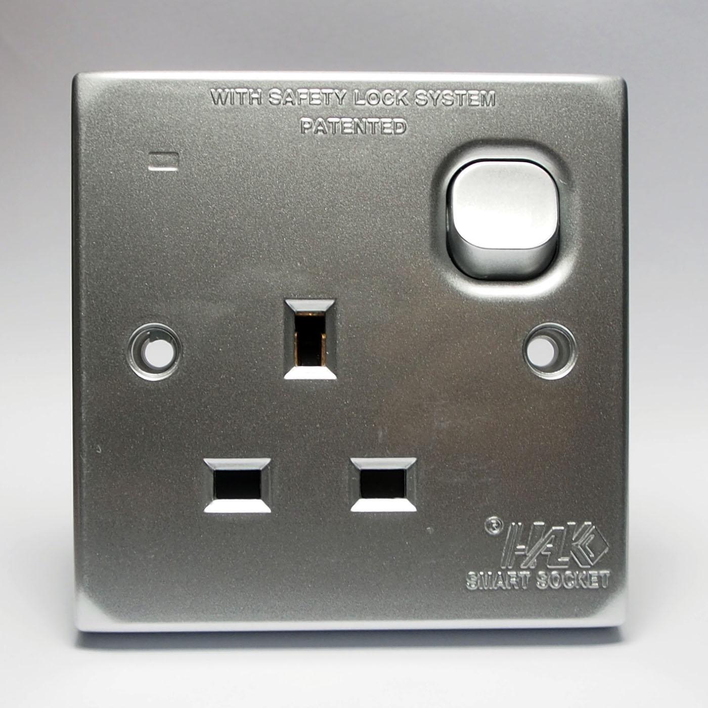 UK Power Outlet smart socket - HAK-13A - HAK (Malaysia Manufacturer ...