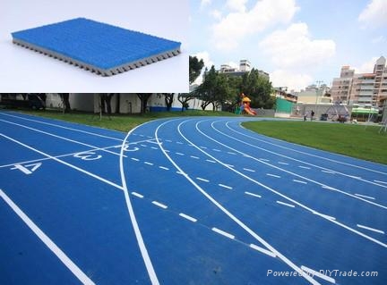 IAAF certified Prefabricated Athletic Rubber Track Surface ...