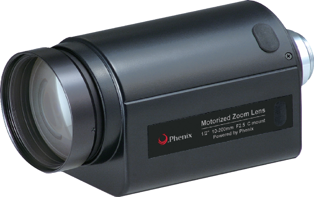 Motorized Zoom Lens 20X, 30X, 40X, 60X, 100X - PMH40Z10D45PIR - Phenix ...