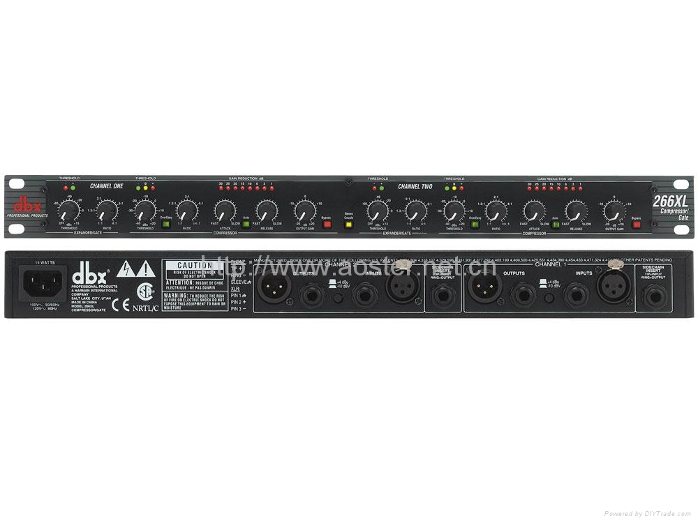 dbx 266XL Dual Compressor Gate - 266xl (China Manufacturer) - AV ...