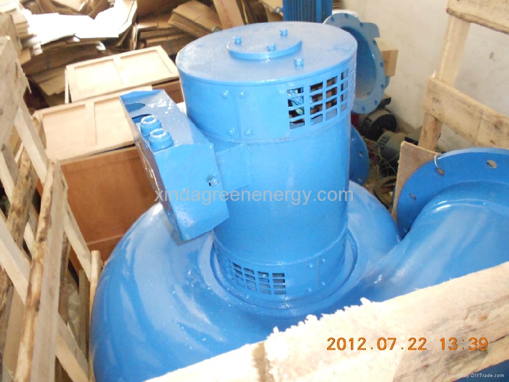 volute axial flow low head micro hydro turbine generator(300w-15kw ...