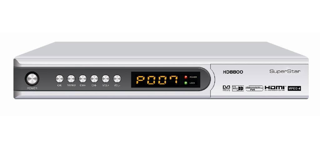 HD DVB-S2 digital satellite receiver with VOD and IPTV - HD669 - HD668 ...