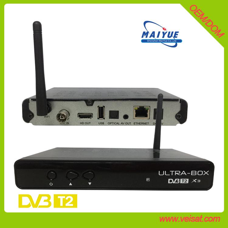 ultra box x3 dvb t2 tv receiver support iptv h.265 (China Manufacturer ...