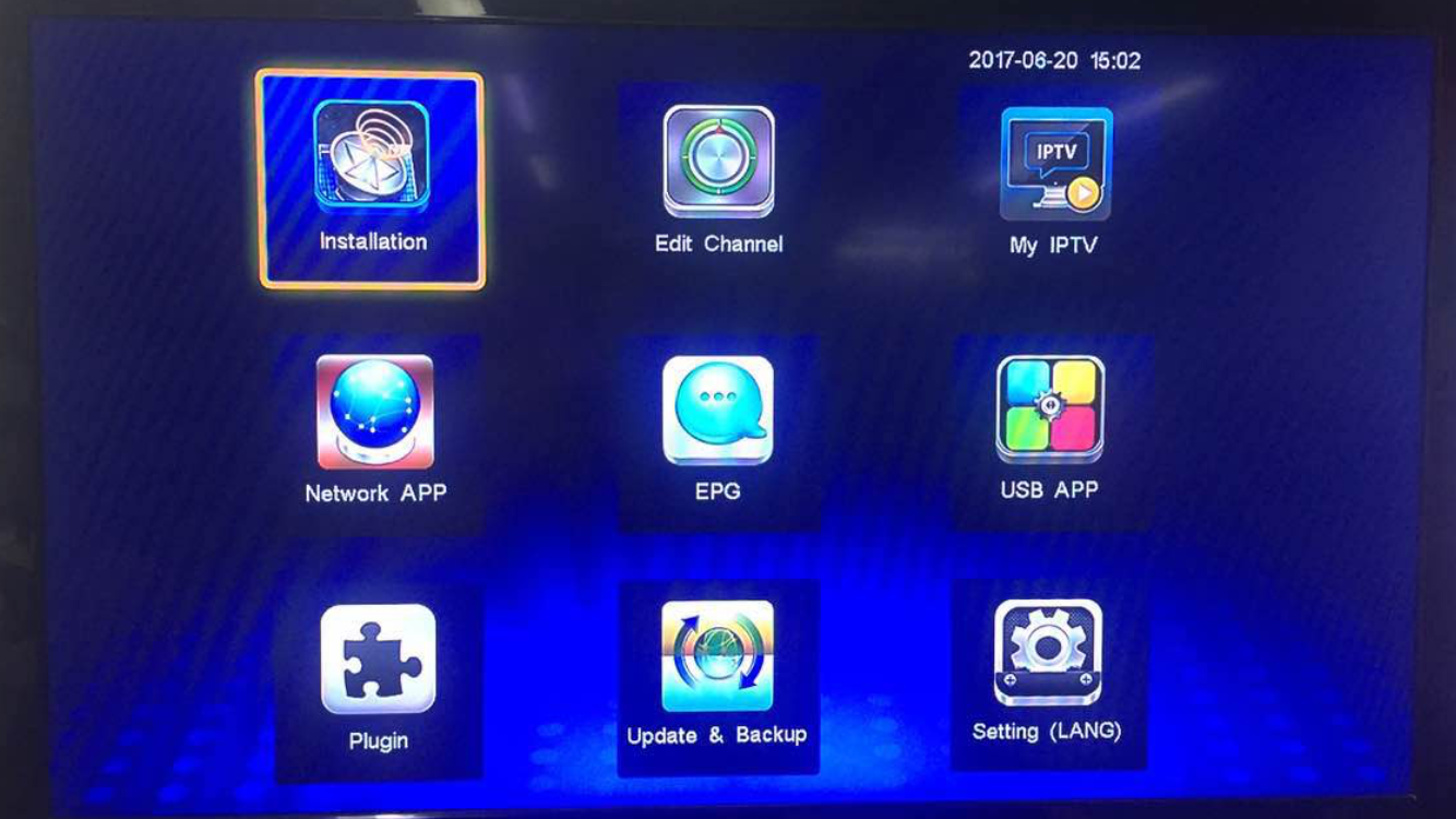 Linux system DVB-S2 H.265 HEVC digital satellite receiver - GX6621-S2 H ...