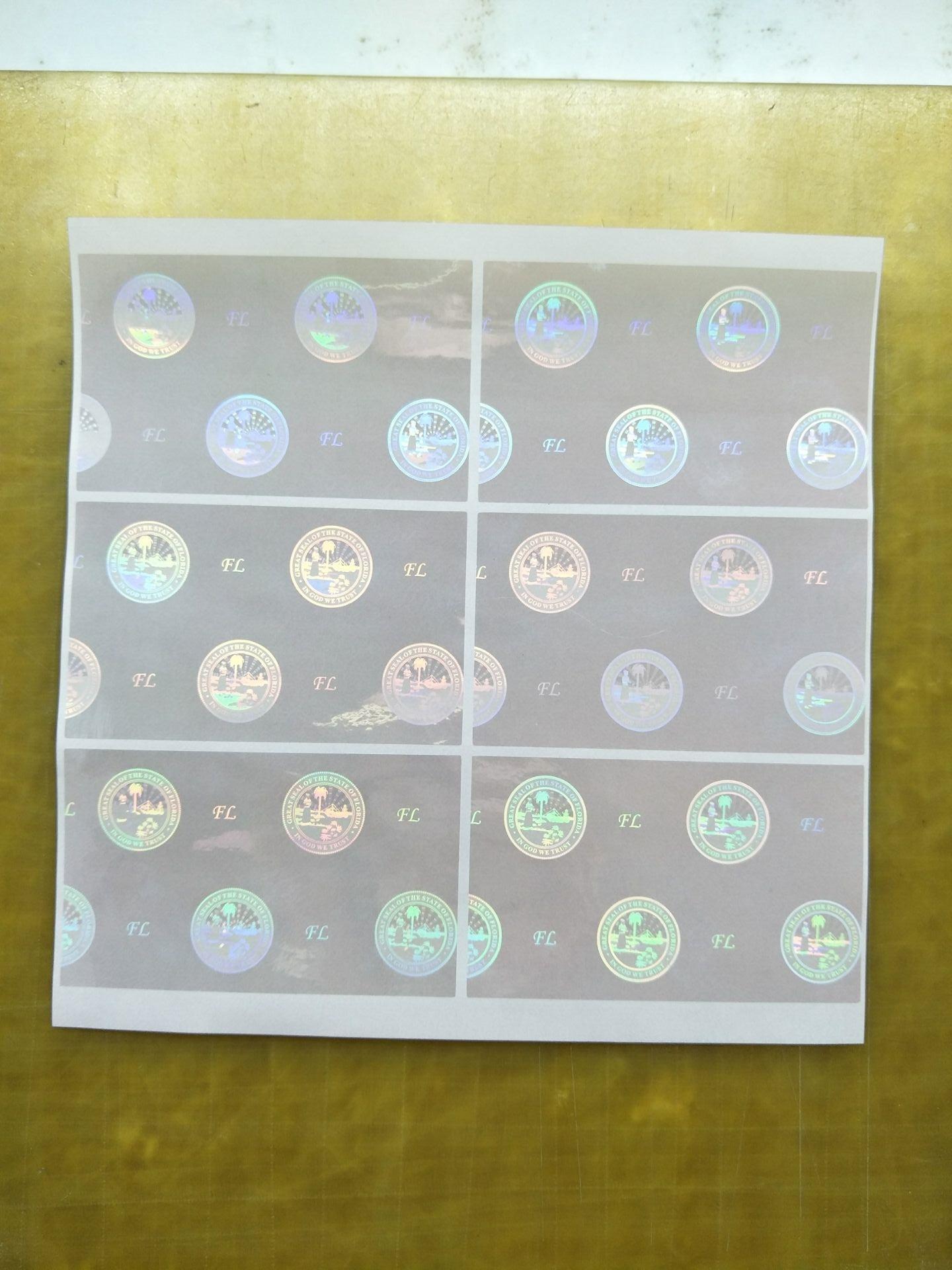 Florida id hologram - an10 - FL (China Manufacturer) - Label & Tag ...