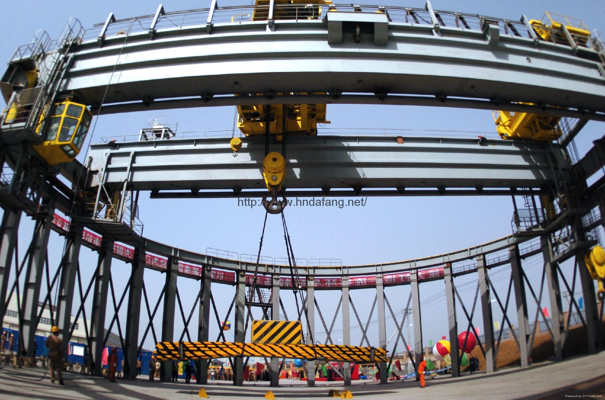 Circular crane curved crane Reactor crane - China - Manufacturer