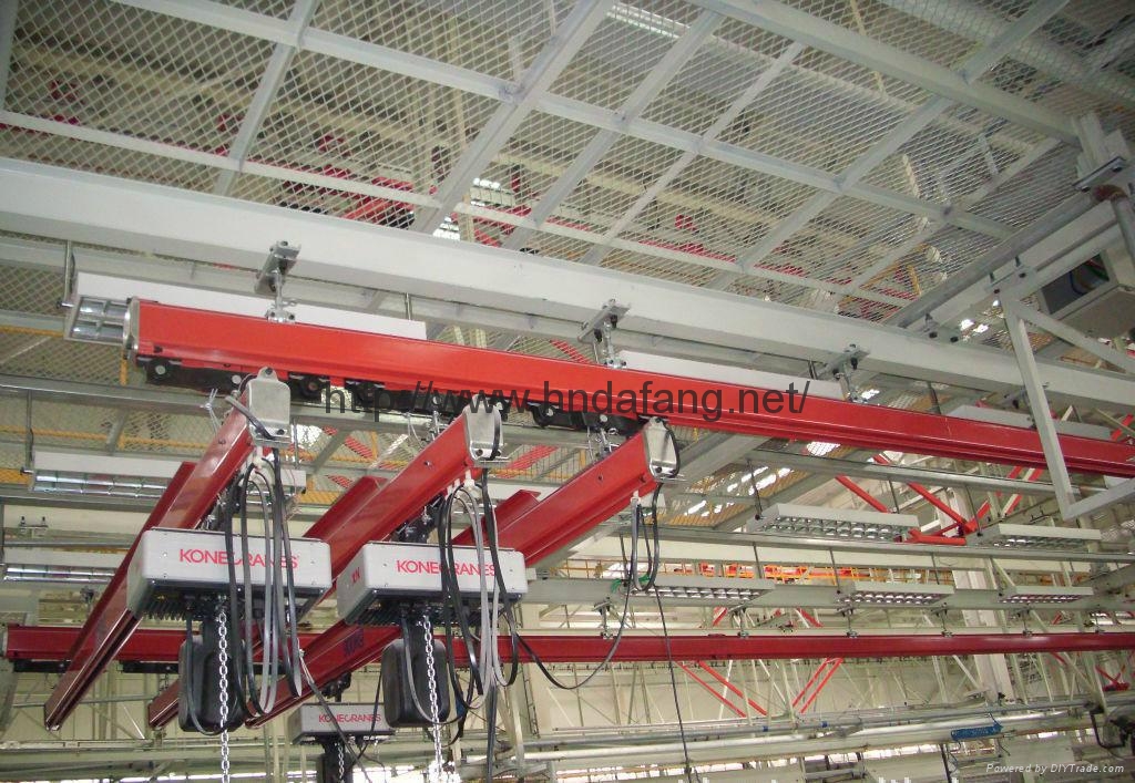 KBK flexible track suspension bridge crane - China - Manufacturer