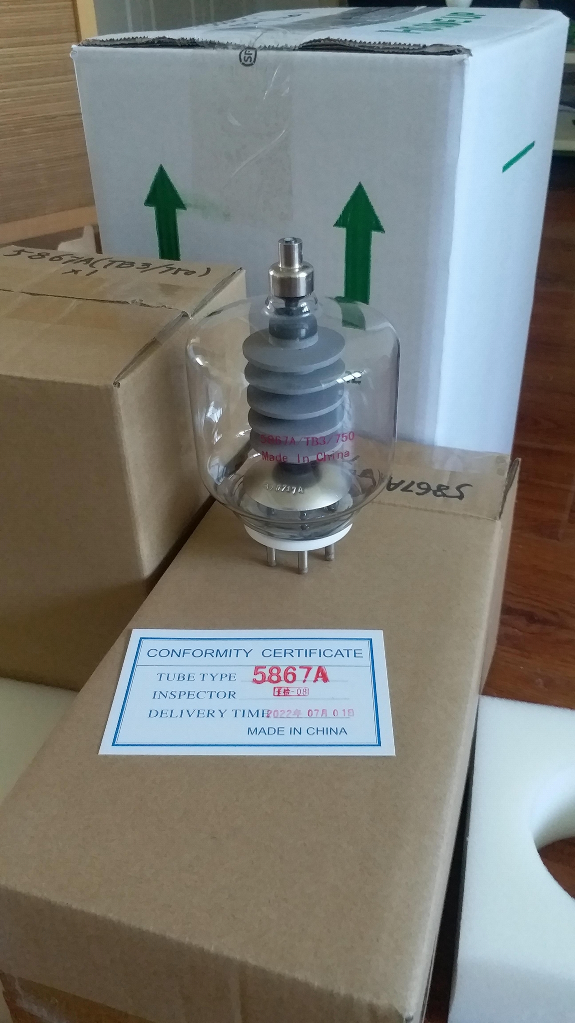 tube 5868 TB4/1250 7092 TB5/2500 5867A - China - Trading Company