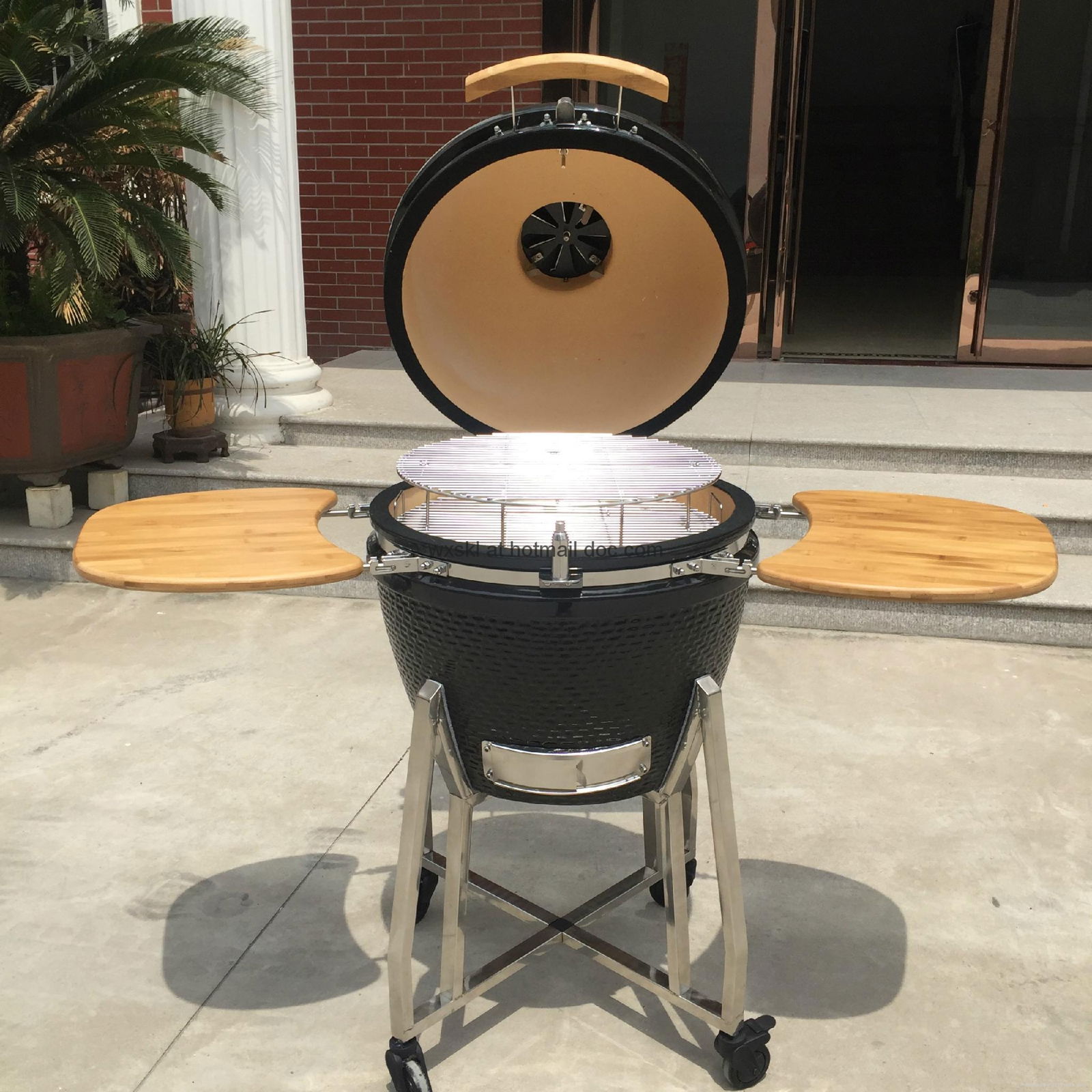 outdoor 22‘’kamado ceramic barbecue grill - hcskl21M - huizhichang ...
