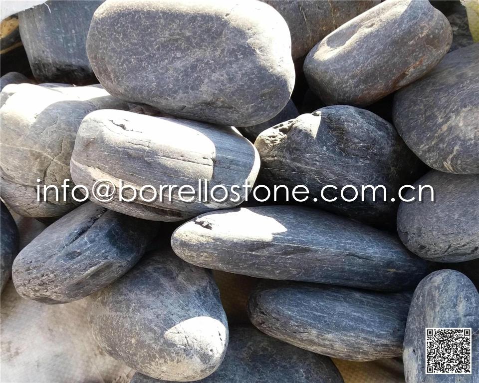 black stone river rocks - Borrello Stone (China Manufacturer ...