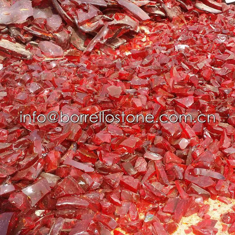 landscaping color glass rocks - Borrello Stone (China Manufacturer ...