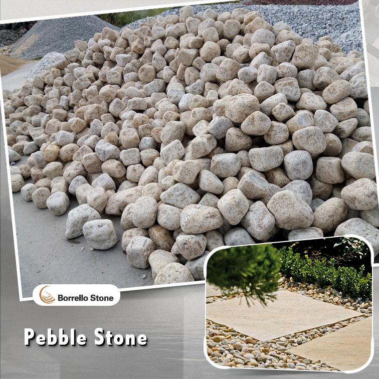 yellow sesame granite pebble - China - Manufacturer - White Pebble