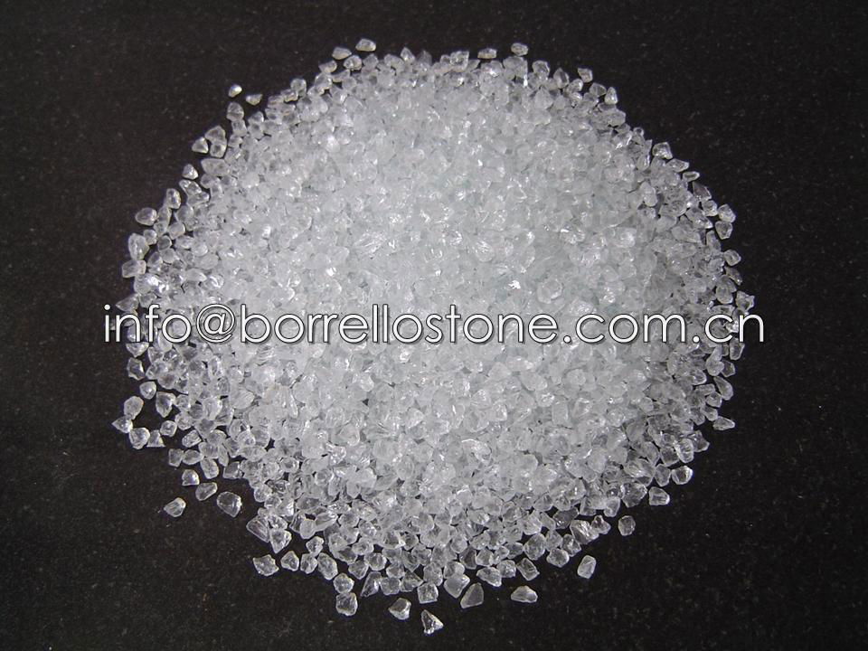 crystal white glass sand - Borrello Stone (China Manufacturer ...