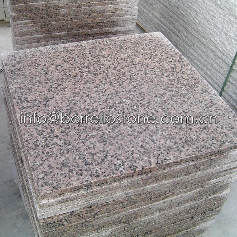 flamed pink granite paving slab - Borrello Stone (China Manufacturer ...