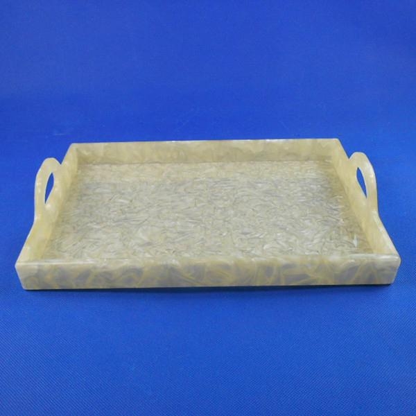 Colorful Custom Rectangle Acrylic Pallet Perspex Tray for Restaurant ...