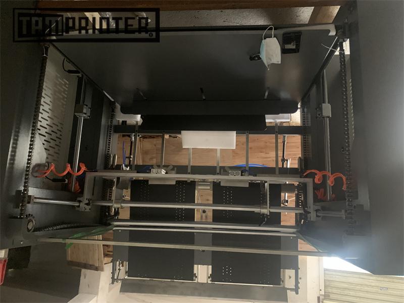 Non-stop automatic conveyor type sheet stacking machine - TM-ST-A1 ...