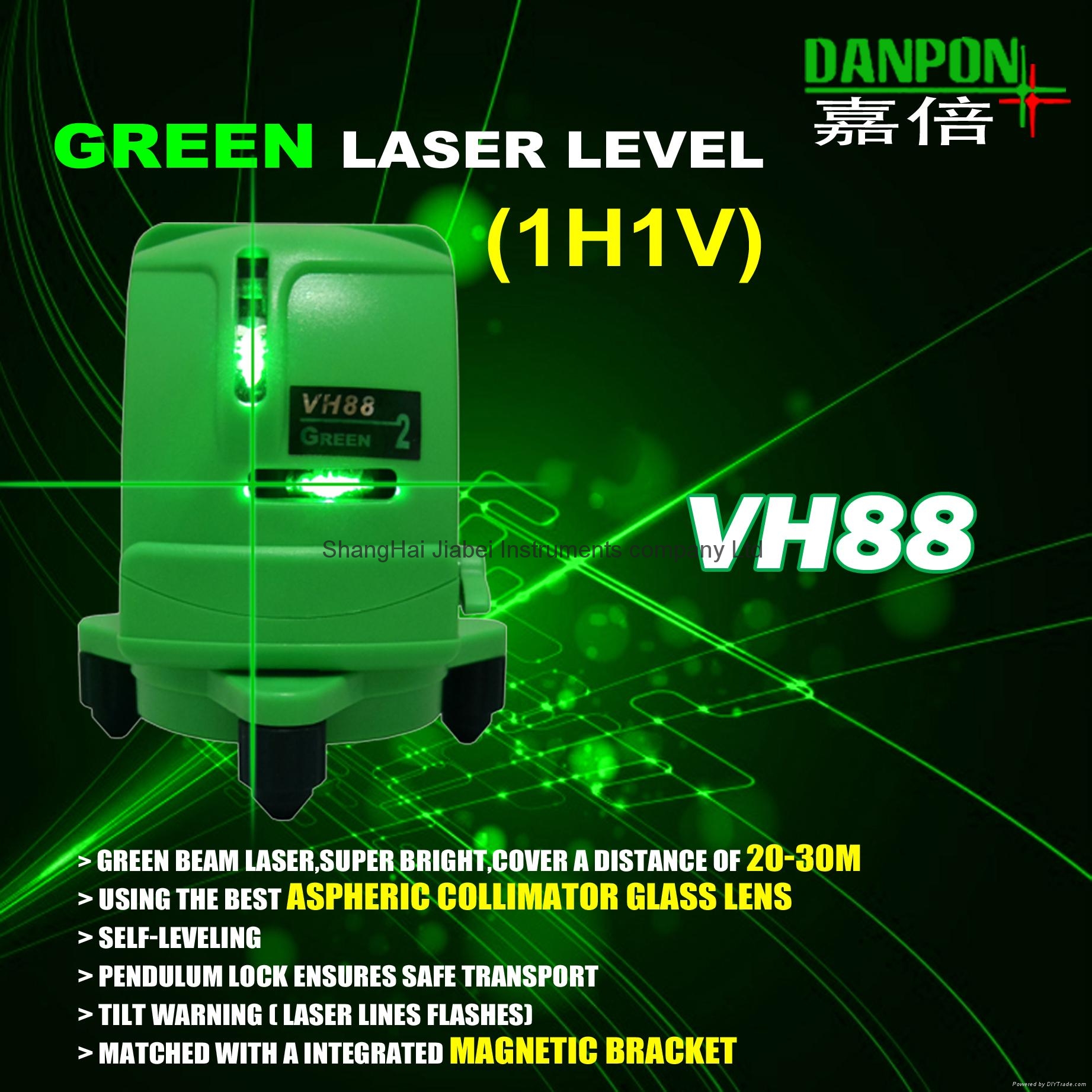 Green laser level tool two lines - VH88 - DANPON (China Manufacturer ...
