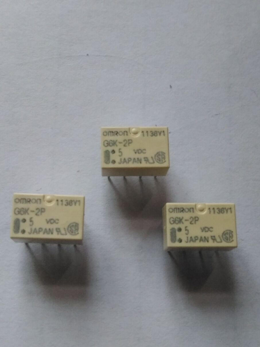 Electromechanical Relay G6K-2P-DC5 Low signal relay 5VDC 237 - OMRON ...