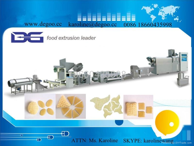 3D snack pellet pallet making machine - DG75-II, DG100 - DG brand ...
