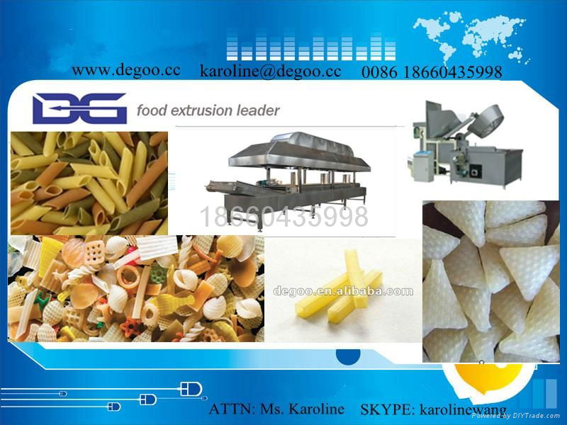 3D snack pellet pallet making machine - DG75-II, DG100 - DG brand ...