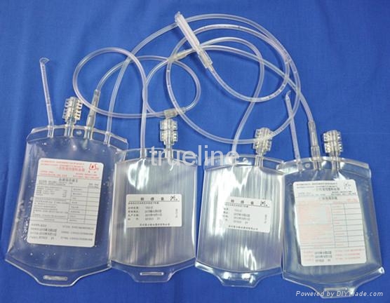Quadruple CPD/SAGM Blood Bag with Platelet Storage Bag (China ...